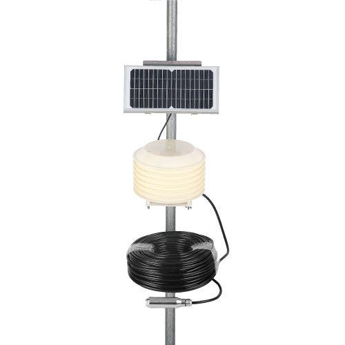 Wireless Liquid Level Sensor with Solar Panel